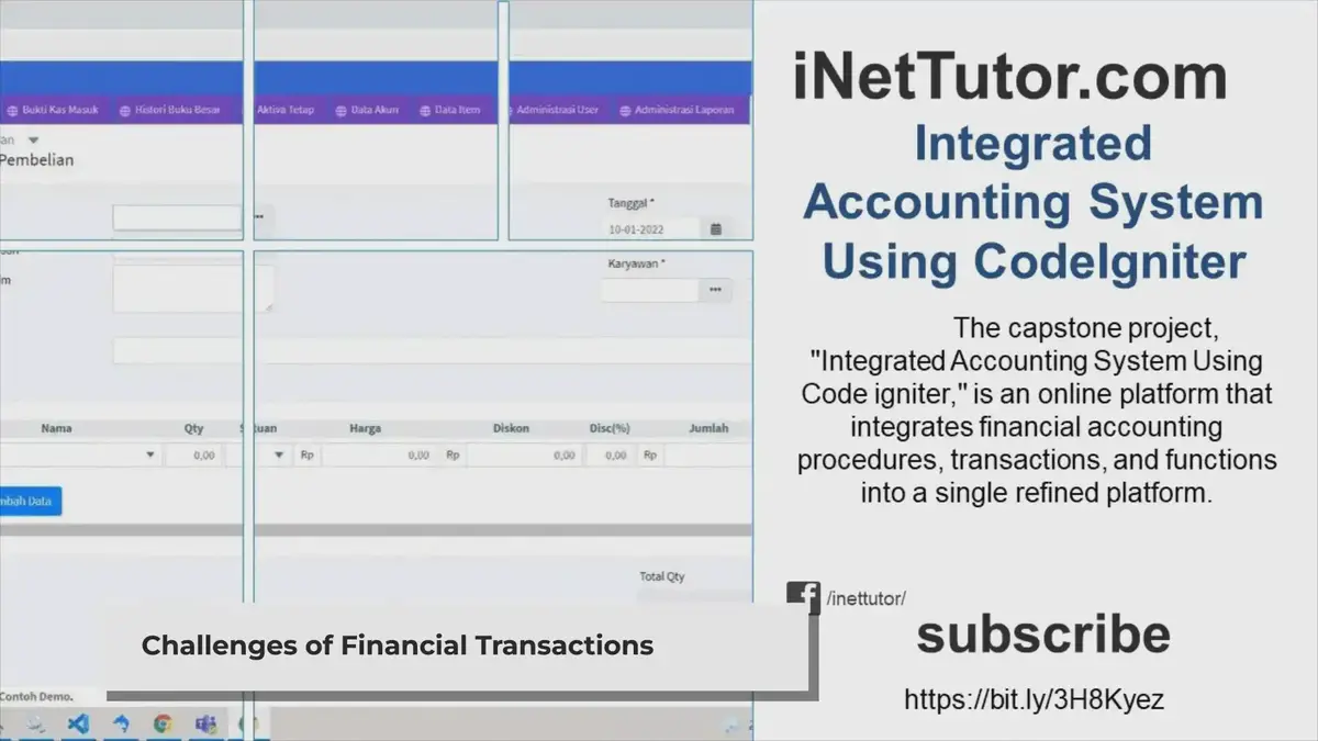 Integrated Accounting System Using CodeIgniter