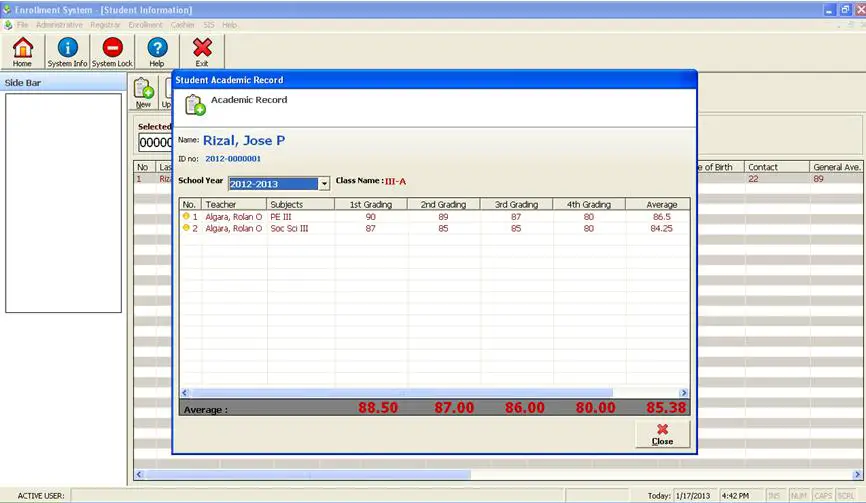 Registrar Grade Profiling System Capstone Project Documentation ...