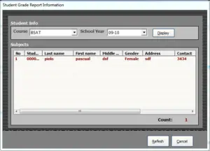 Filter Record from database Using Combo Box in Visual Basic - iNetTutor.com