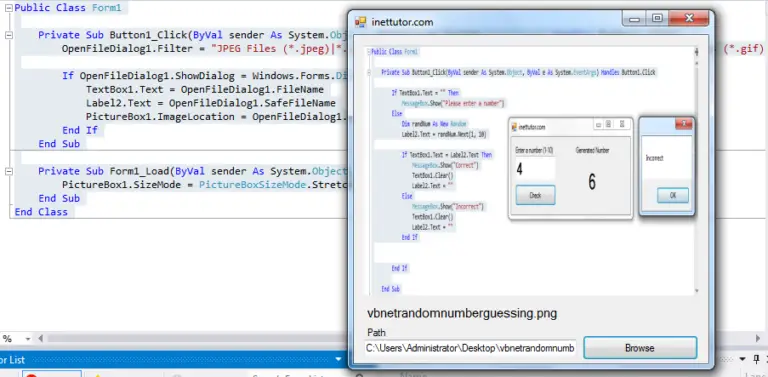 Visual Basic Net Load Image In Picturebox