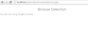 Browser detector script in PHP - iNetTutor.com