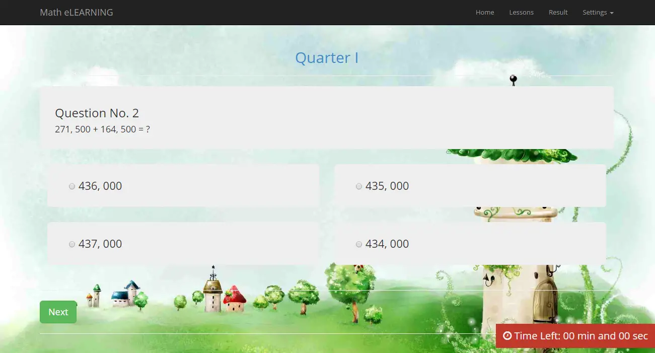 Web Based Math Learning App In Php Mysql And Bootstrap