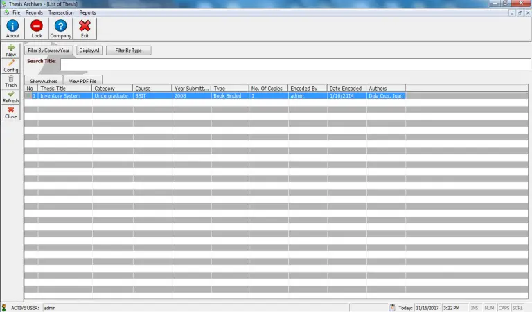Thesis Archiving System Free Download Source code - iNetTutor.com Thesis Archiving System Free Download Source code - iNetTutor.com