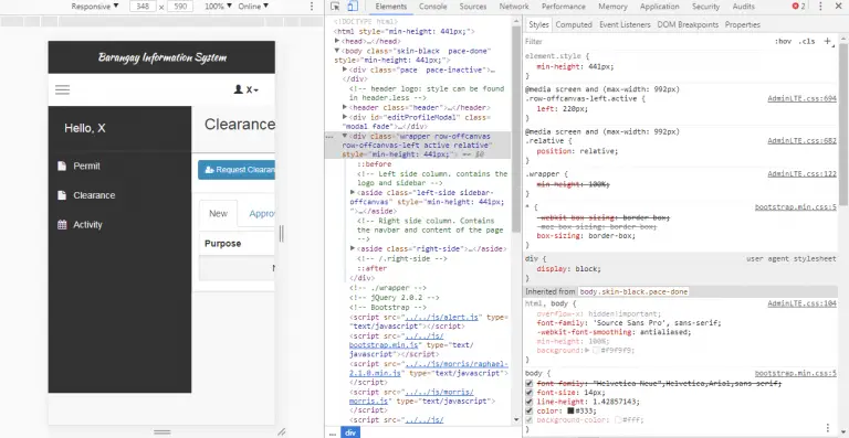 Web Based Barangay Management System with Mobile App Support Application