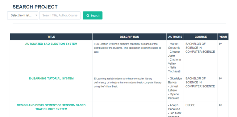 Thesis Archiving Management System Database Design Thesis Archiving Management System Database Design