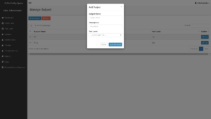 Online Grading System in PHP, MySQL and Bootstrap