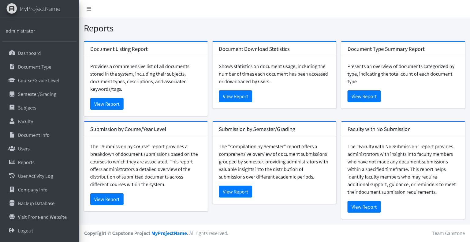Exam Paper Repository Management System