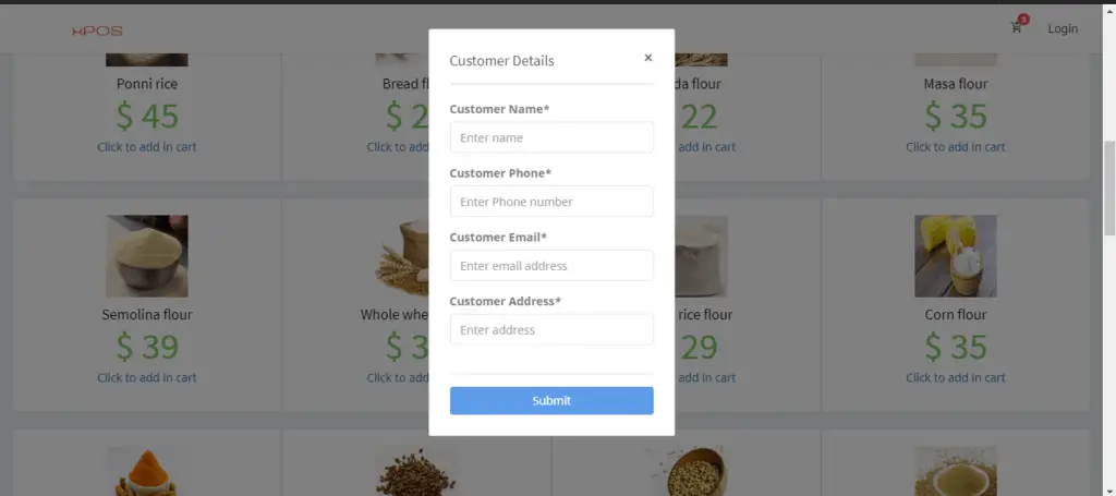 Web Based Point of Sale in PHP and MySQL