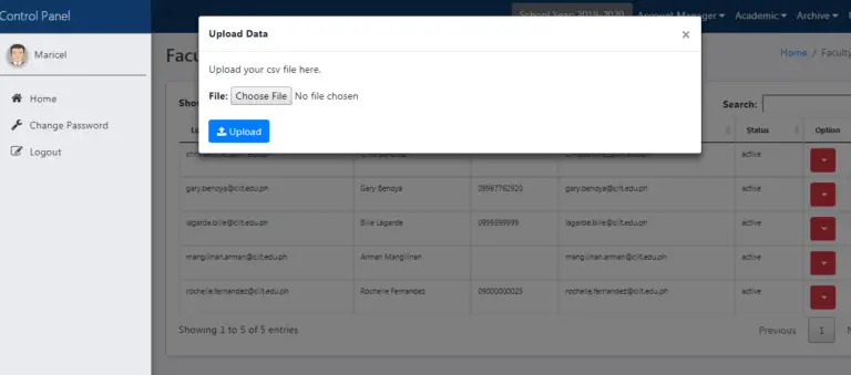 RFID Based Online Attendance with SMS in PHP, MySQL and Bootstrap