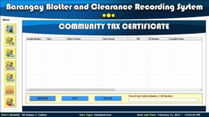 Barangay Blotter and Clearance System