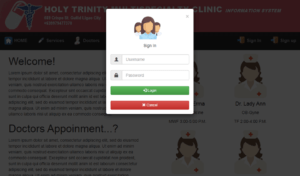 Doctor Appointment System in PHP and MySQL