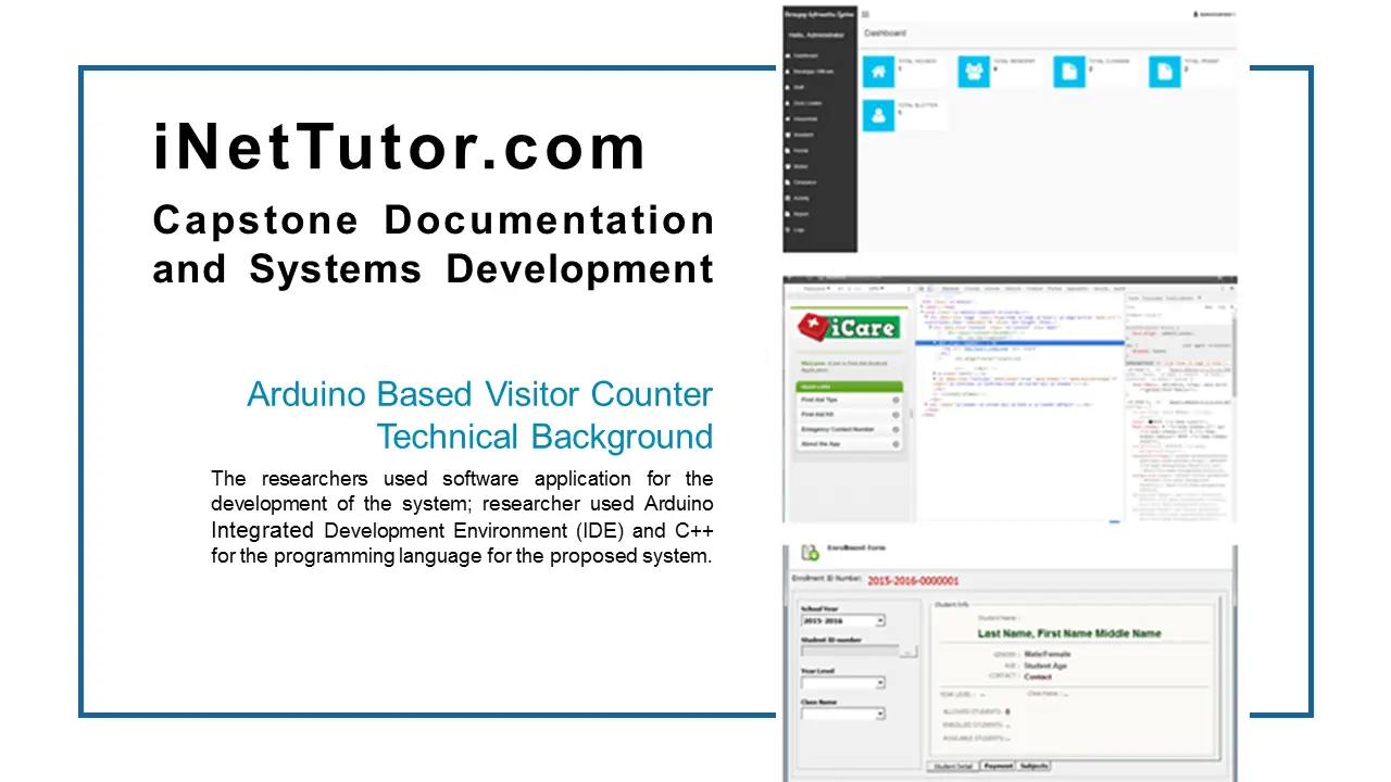 Arduino Based Visitor Counter Technical Background