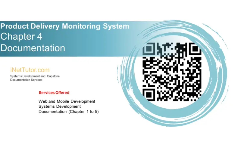 Free Capstone Project Monitoring System - iNetTutor.com 2023