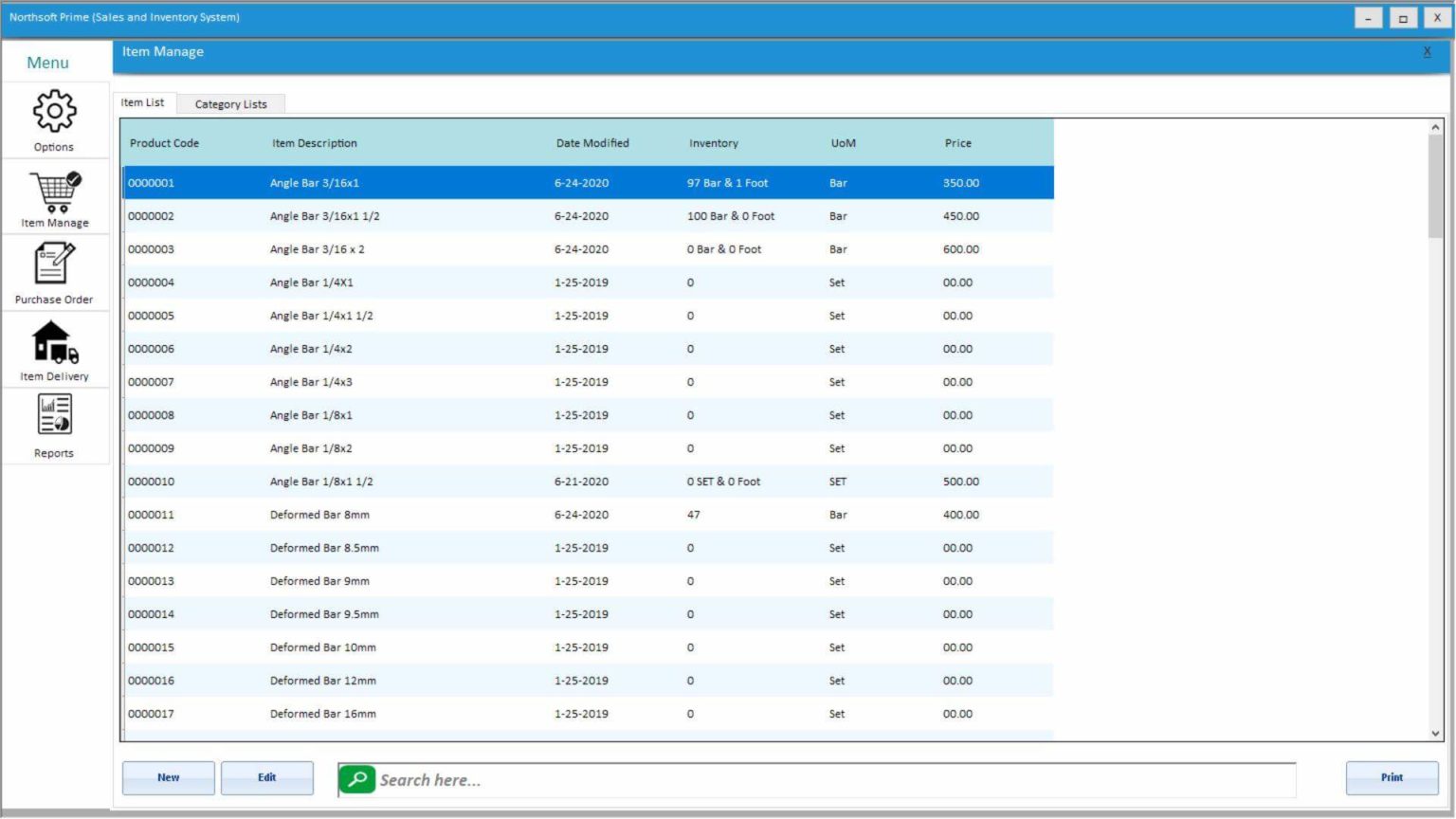 Sales and Inventory System in Visual Basic .Net
