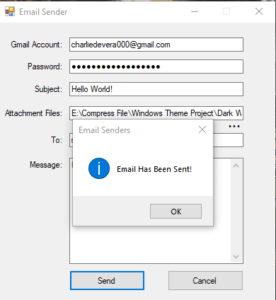 Email Sender Code in VB.NET