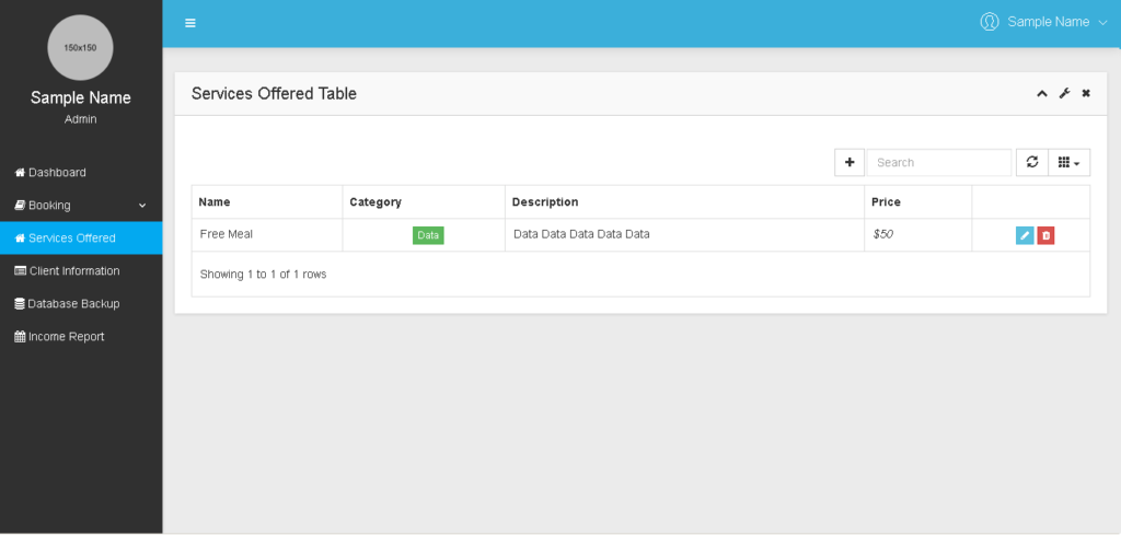 Services Booking and Appointment System in PHP Free Download