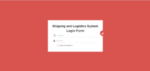 Shipping and Logistics System in PHP and Bootstrap Free Download