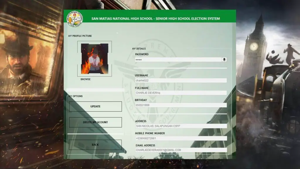 Senior High School Voting System in VB.Net