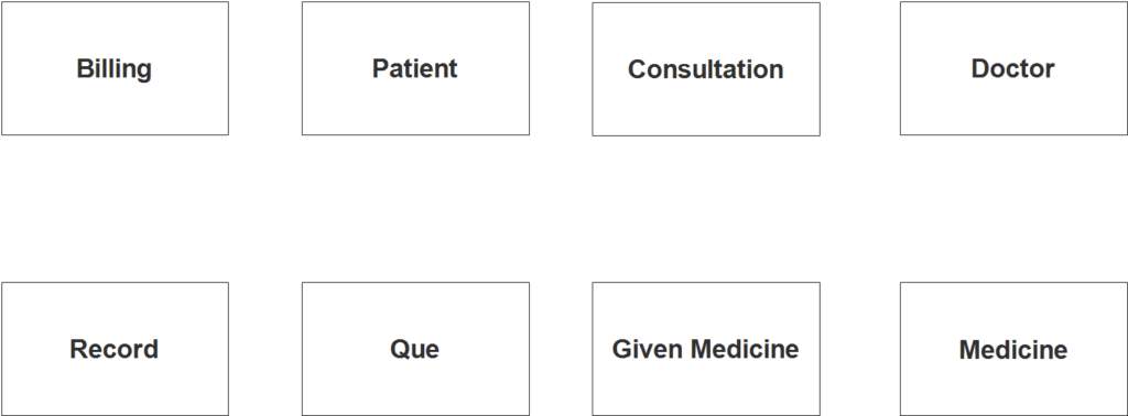 Medical Record and Billing System ER Diagram