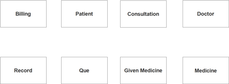 Medical Record and Billing System ER Diagram