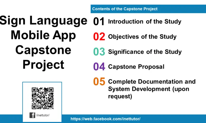 Capstone Project Topics with Kiosk Integration 2023