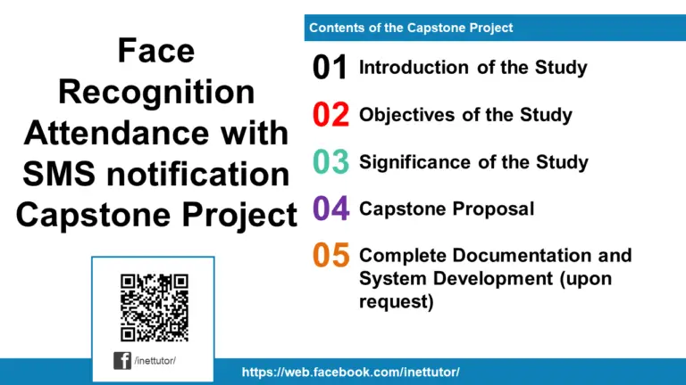 Face Recognition Attendance with SMS notification Capstone Project ...