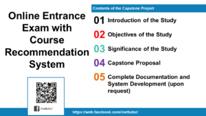 Online Entrance Exam with Course Recommendation System - iNetTutor.com