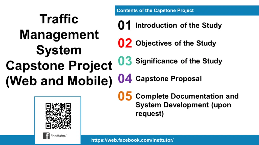 Traffic Management System Capstone Project - iNetTutor.com