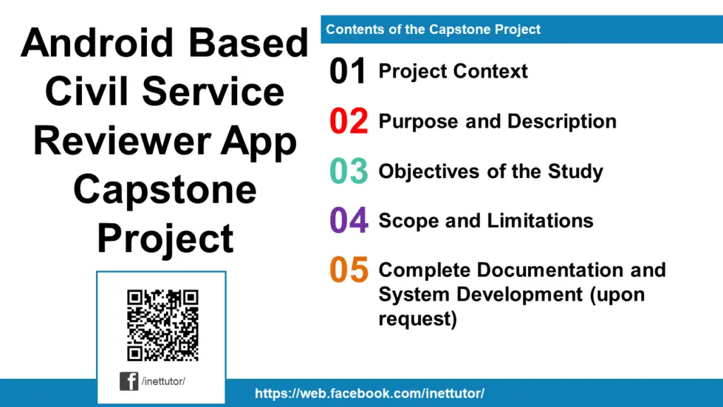 Civil Service Reviewer App - Free Capstone 2025