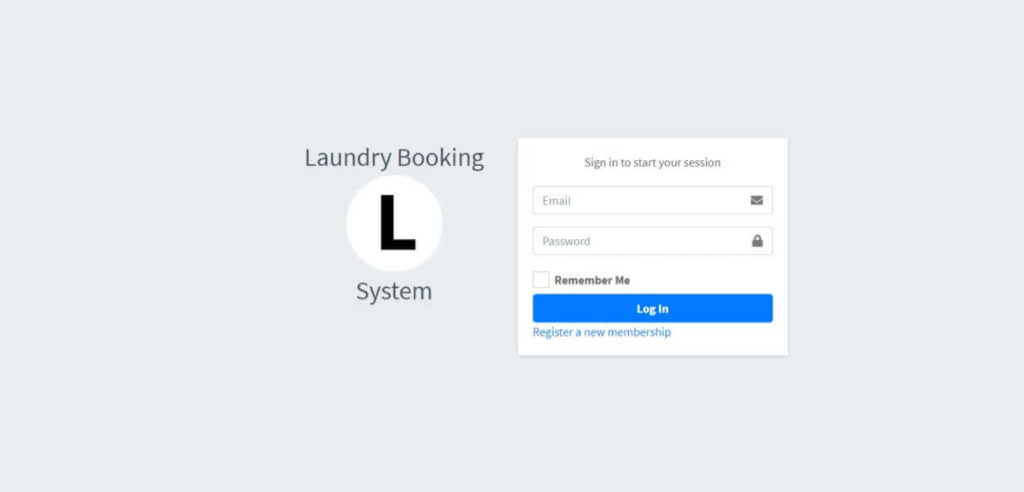 Laundry Shop Management System Free Download Bootstrap Template - iNetTutor.com