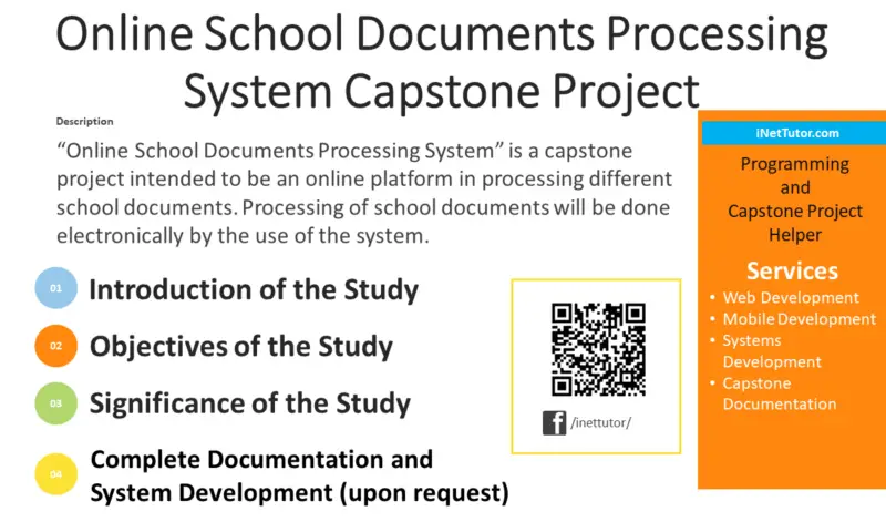 List of Thesis and Capstone Project Titles for Information Technology