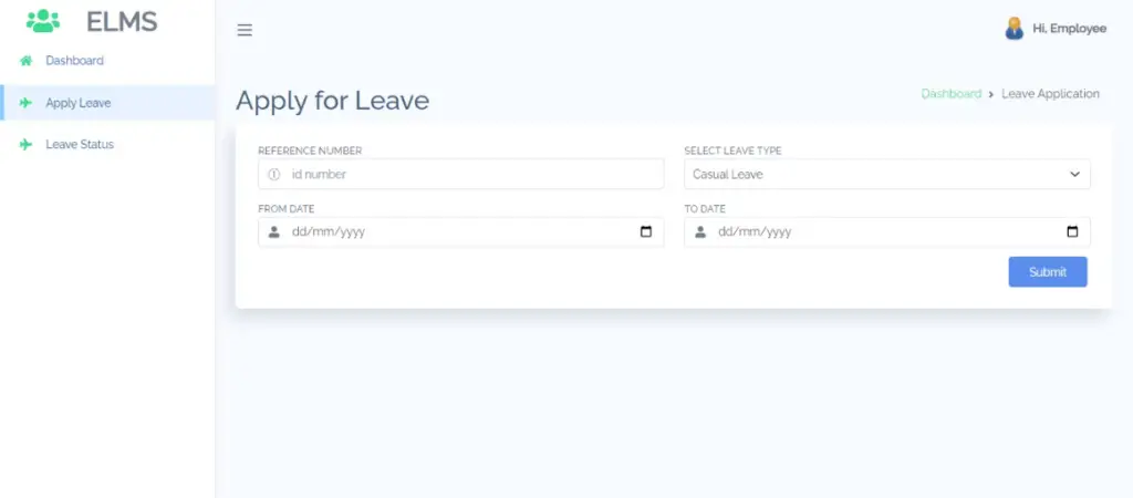 Employee Leave Management System Free Download 2025 - iNetTutor.com