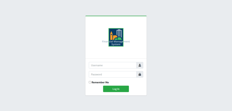 Financial Management System Free Bootstrap Template - iNetTutor.com 2025