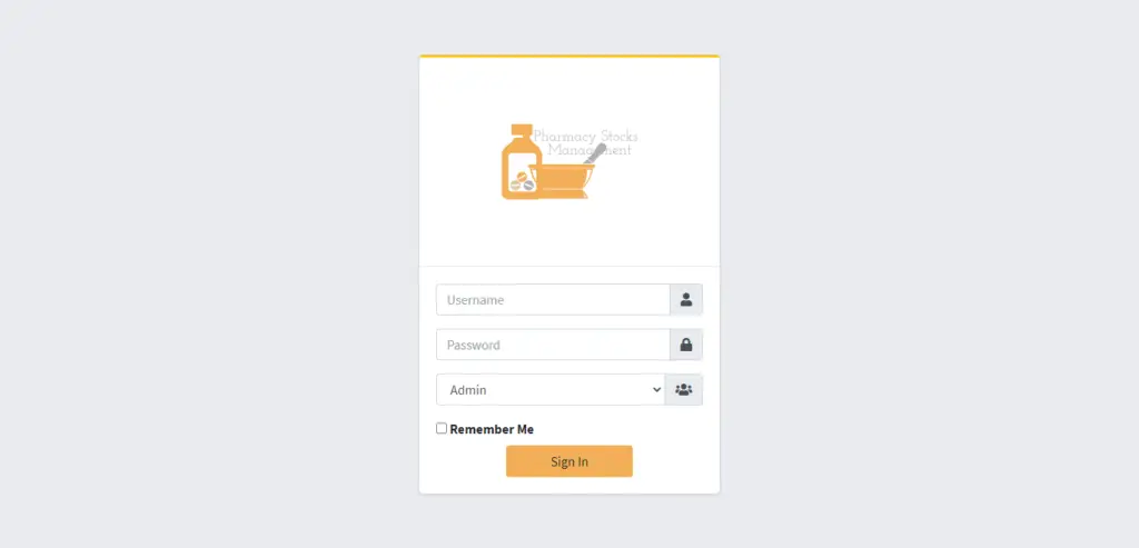 Pharmacy Stocks Management System Free Template - iNetTutor.com 2025