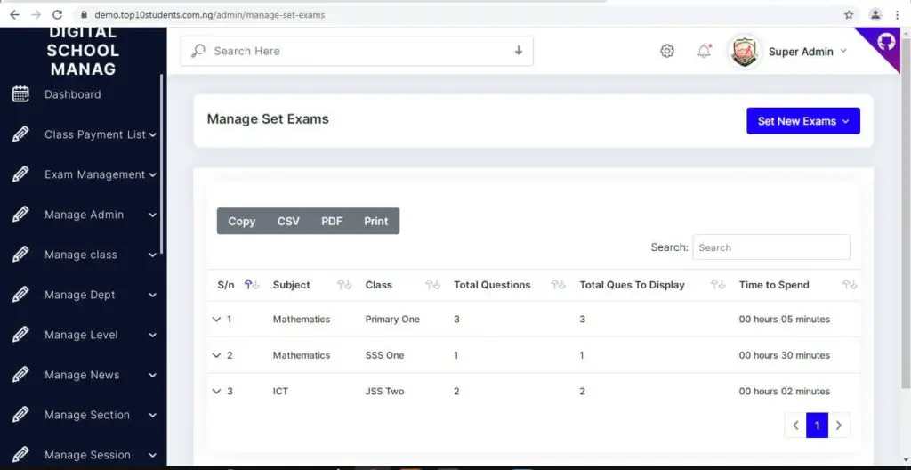 Free Exam Management System Database Design Tutorial 2025