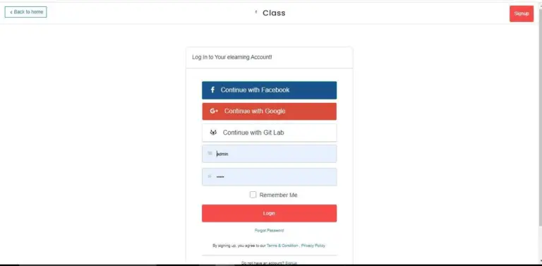 E-Class Management System - Free Sample 2026