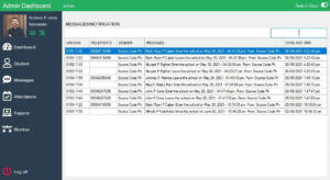 QR Code Attendance System with SMS Notification - Free Sample 2025
