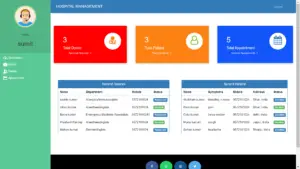 Hospital Management System in Django - Free Source code 2025