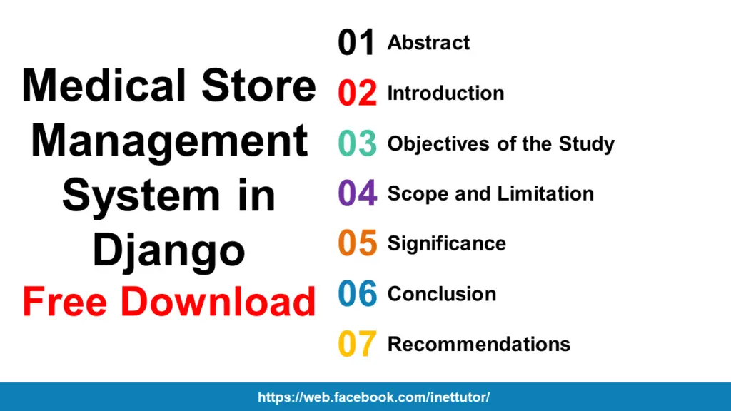Medical Store Management System in Django - Free Download 2025