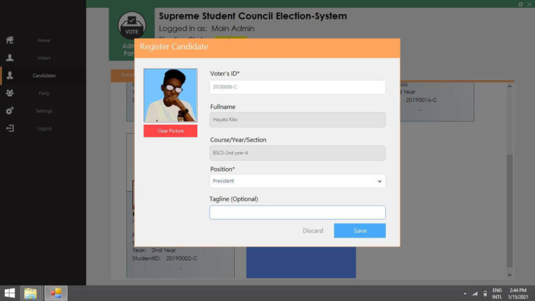 VB.Net SSC Election Voting System - Free Download 2025