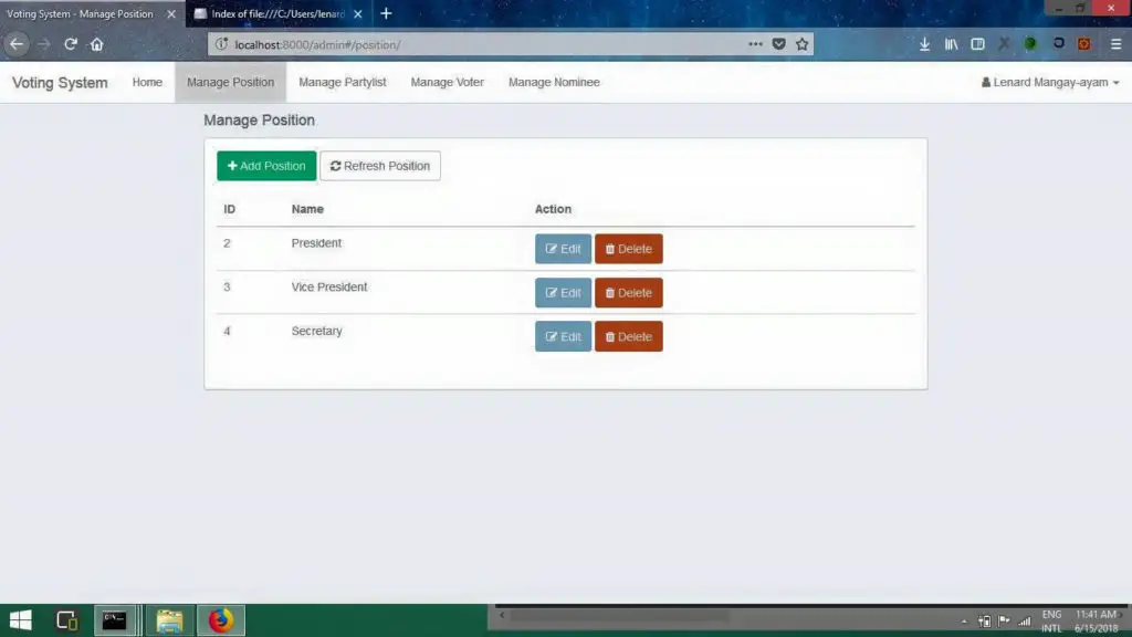 Voting System In Laravel And Vue Free Source Code 2025