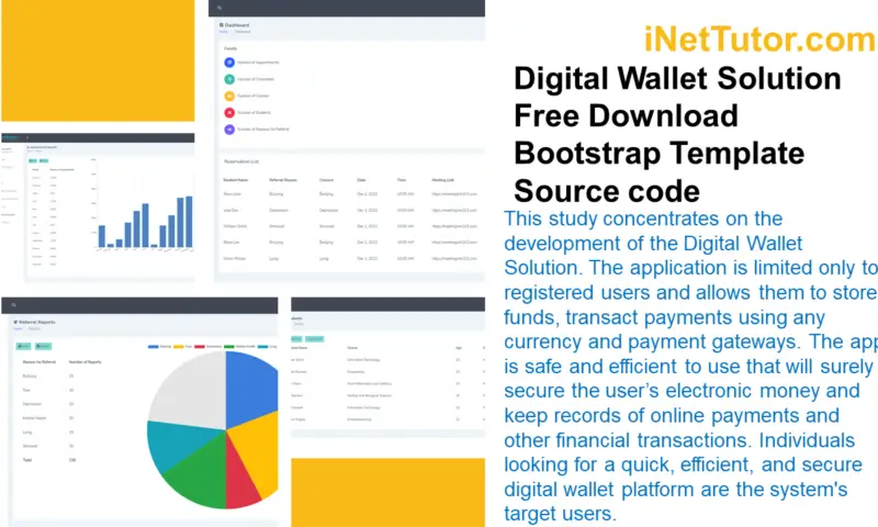 Elearning System Online Platform Free Bootstrap Template - iNetTutor.com 2024