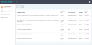 Virtual and Remote Guidance Counselling System Free Bootstrap and PHP ...