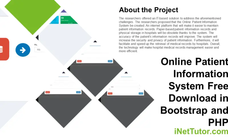 Online Water Billing System Free Source code in Bootstrap - iNetTutor.com 2025
