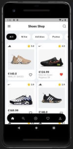 Shoe Shop App in Flutter Free Source Code - iNetTutor.com