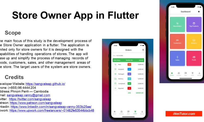 Food Ordering App in Flutter Free Source Code - Free Project Ideas 2024