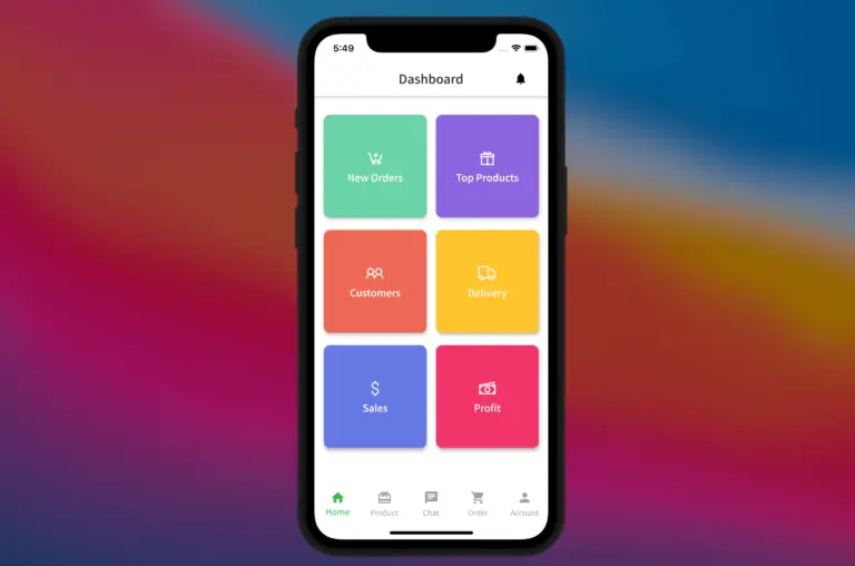 Store Owner App in Flutter Free Source Code - iNetTutor.com