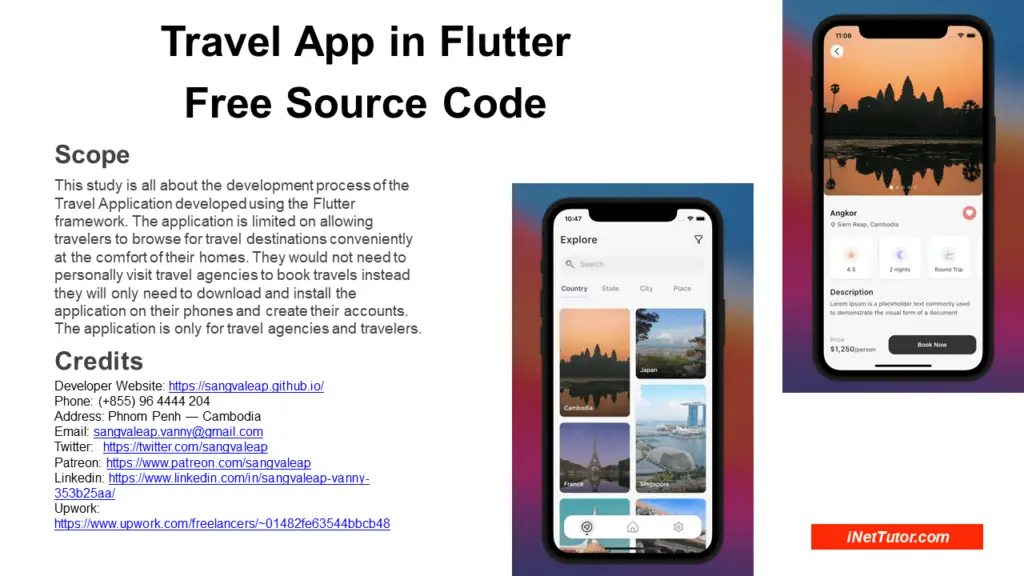 16 Lists of Free Capstone Project Ideas in Flutter - iNetTutor.com