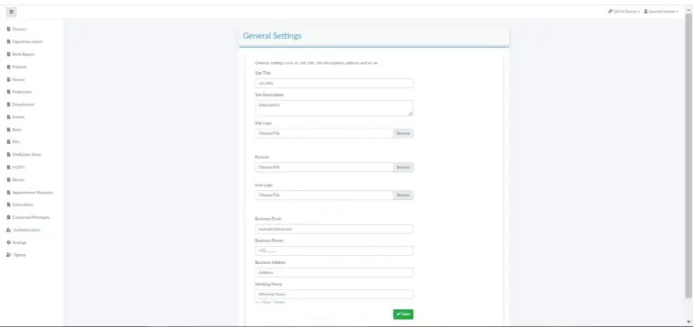 Hospital Management System in Laravel 8 Free Source code - iNetTutor.com