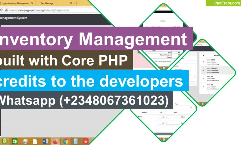 Exam Management System Free Bootstrap Source code - iNetTutor.com 2023
